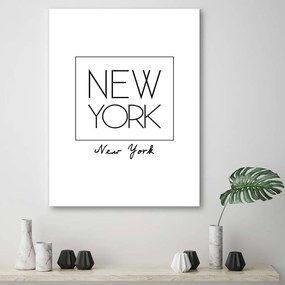 Gario Obraz na plátně Nápis New york city Rozměry: 40 x 60 cm