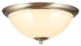 Orion DL 7-677/50-Stropní svítidlo AUSTRIAN OLD LAMP 3xE27/60W/230V bronz/béžová