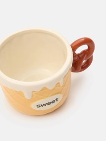Sinsay - Hrnek ve tvaru vafle s nápisem sweet - vícebarevná