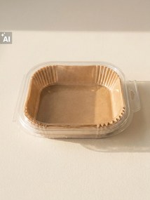 Sinsay - Papírové formy na pečení v air fryer 100 pack - béžová