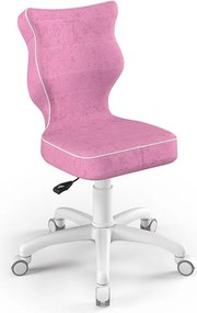 Ergonomická židle pro děti k psacímu stolu RŮŽOVÁ Zvolte rozměr: dítě 133 - 159 cm (výška stolu 63 - 69 cm)