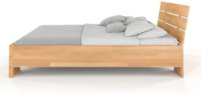 Buková postel Sandemo - zvýšená   , Buk přírodní, 120x200 cm
