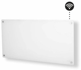 Mill skleněný konvektor na zeď s Wifi 900W bilý