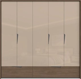 Šatní skříň P52A/LF - 232 × 226 × 60 cm