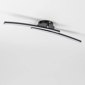 LED Stropní svítidlo 2xLED/6W/230V černá