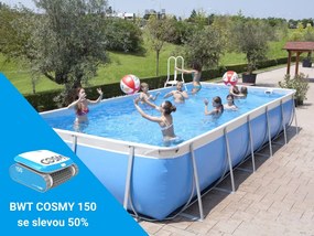 Technypools AKCE: bazénový set NIAGARA 700 (modrá) + COSMY 150