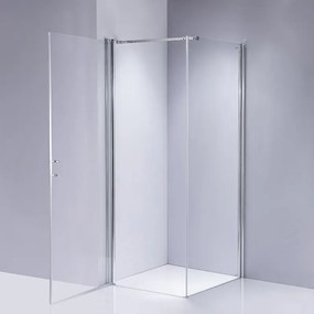 BPS-koupelny Čtvercový sprchový kout HYD-SK1190 80x80 chrom/transparent