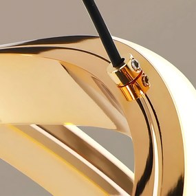 Toolight Závěsné LED osvětlení Modern D22 LHJ018-CP3 zlatá