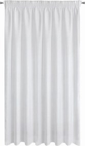 ZÁCLONA NA PÁSCE REBECCA 300X270 CM BÍLÁ