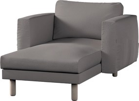 Potah na IKEA Norsborg šezlong s loketními opěrkami barva béžová látka pletený vzor