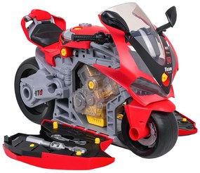 RKToys Motocykl s dílnou 2v1 – sada malého mechanika