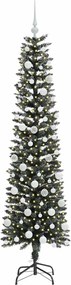Umělý vánoční stromeček Zelená 180 cm PVC, plast a ocel 3395943