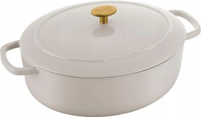 Ballarini Bellamonte Hrnec 6.5 ltr, slonová kost do 240 °C