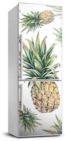 Wallmuralia Nálepka na ledničku do domu Ananasy 60x180 cm