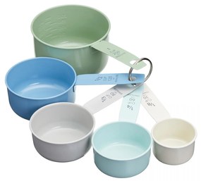 Kitchen Craft Plechové odměrky Living Nostalgia - set 5 ks, multi barva, kov