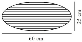 Nordlux - Stínidlo VILLO E27 pr. 60 cm modrá