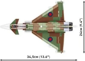 COBI 5843 Víceúčelový stíhací letoun Eurofighter TYPHOON FGR4 / 1:48 /