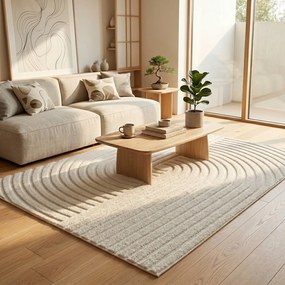Krémový koberec 200x290 cm Serenity – ESTE