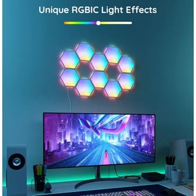 Govee - LED RGB Stmívatelný panel LED/7,2W/230V Wi-Fi