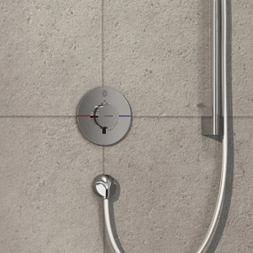 Hansgrohe ShowerSelect Comfort S, termostat pod omítku pro 1 spotřebič, chromová, HAN-15553000