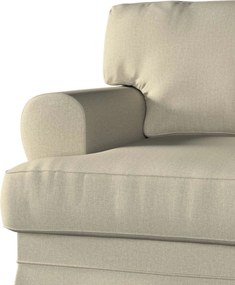 Potah na křeslo IKEA Ekeskog barva béžová látka pletený vzor