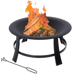 Zahradní ohniště Homefire Pro, BBQ, gril s roštem
