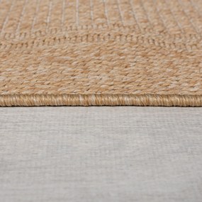 Flair Rugs koberce Kusový koberec Aruba Alfresco Weave Natural – na ven i na doma - 133x170 cm