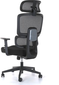 Kancelářská židle Meglio 1 + 1 ZDARMA, černá