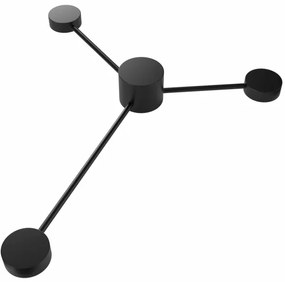 LED Nástěnné svítidlo JOY 3xGX53/6W/230V černá