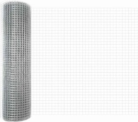 Svařované drátěné ploty s hroty 100 x 0,4 m Pozinkovaná ocel 3352013