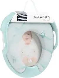 KikkaBoo Dětské WC sedátko Sea World Coral Mint / od 4 let