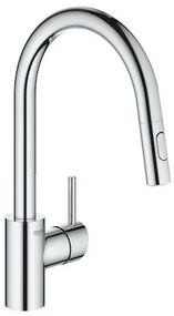 Grohe Concetto New dřezová baterie s vytahovací sprškou chrom 31483002 G31483002