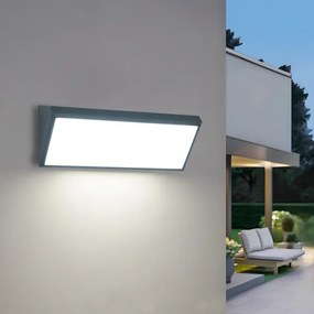 Brilagi - LED Venkovní nástěnné svítidlo TRIANGLE LED/42W/230V antracit IP65
