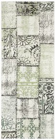 NORTHRUGS - Hanse Home koberce Kusový koberec Beach 103846 Green/Cream/Black – na ven i na doma - 160x230 cm