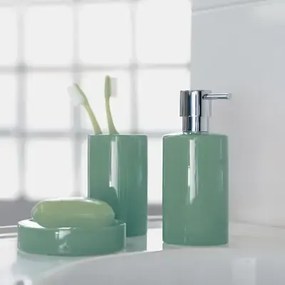 Spirella TUBE dávkovač mýdla zelený / keramika / 300 ml