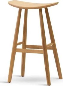 Stima Dřevěná barová židle GURU masiv dub | Odstín: dub