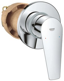 Grohe BauEdge - Sprchová baterie pod omítku, s tělesem, chrom 29040001