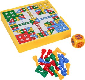 Společenská hra LUDO MINI Kachna žlutá