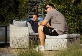 Nábytek Texim Nábytek Antonio Ratanová sestava nábytku Double sofa Počet míst: pro 2 osoby, Typ sestavy: Sedací soupravy