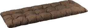 Bellatex Sedák na lavici prošívaný Hnědá 40x120 cm