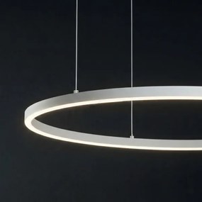 Ideal Lux - LED Lustr na lanku ORACLE LED/55W/230V 3000K pr. 90 cm bílá