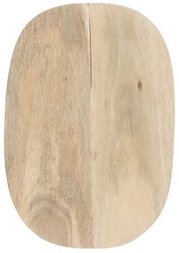 Ib Laursen Dřevěné prkénko Oval Acacia 25,5 cm, přírodní barva, dřevo