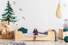 Adeko Dětská dřevěná postel PEPE 6 - 120x60