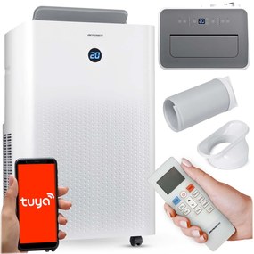 Přenosná klimatizace 14000 BTU s odvlhčovačem a topením WiFi 37l za 24 hodin Berdsen BD-583