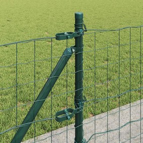 Evropský plot s betonovou základnou 50 x 0,4 m Zelená Síťovina 3350889