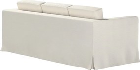 Potah na pohovku IKEA  Karlanda 3-místná nerozkládací, dlouhý barva šedá