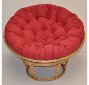 Ratanový PAPASAN, světlý, průměr 110 cm