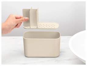 Brabantia RENEW Koupelnový organizér 19,6x11x9,9 cm - jemná béžová