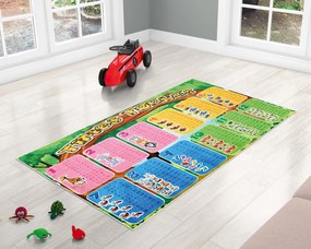 Bellatex Dětský koberec, běhoun kusový 3D NÁSOBILKA, 80x150cm