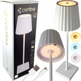 Moderní Led Stolní Lampa Noční Stolní Usb Bezdrátová